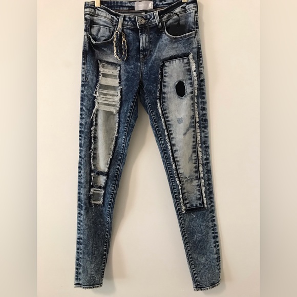 Maggie | Jeans | Maggie Ripped Style Skinny Jeans Crafted Denim And ...